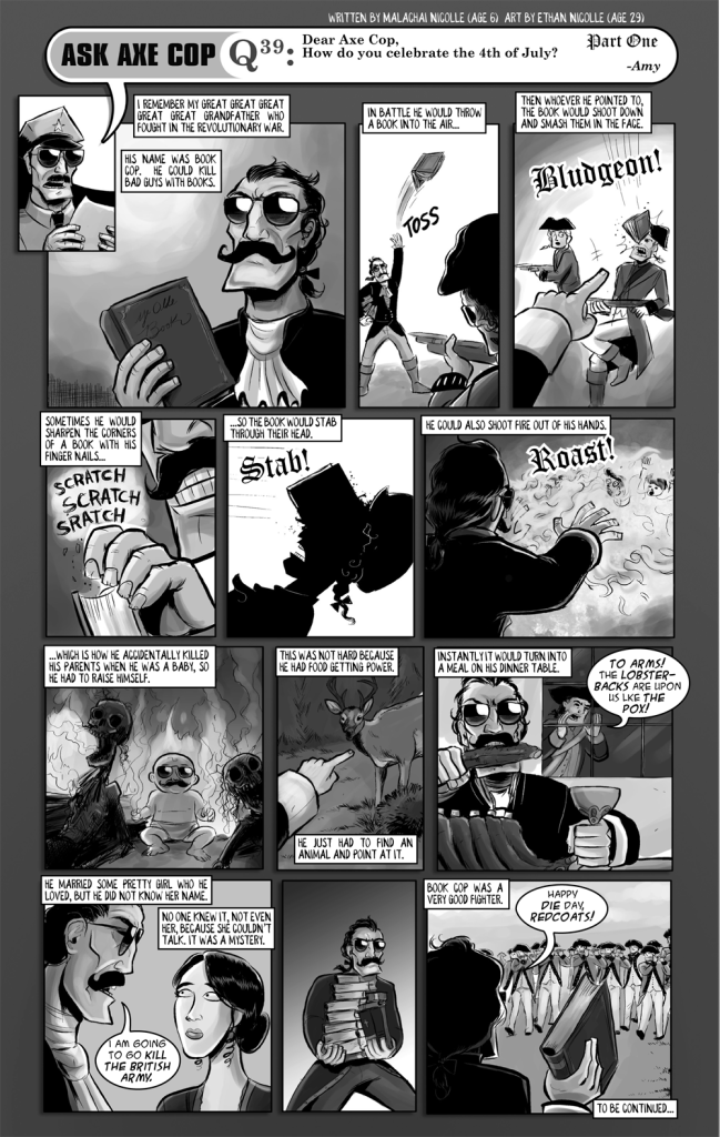 Ask Axe Cop #39 - AXE COP