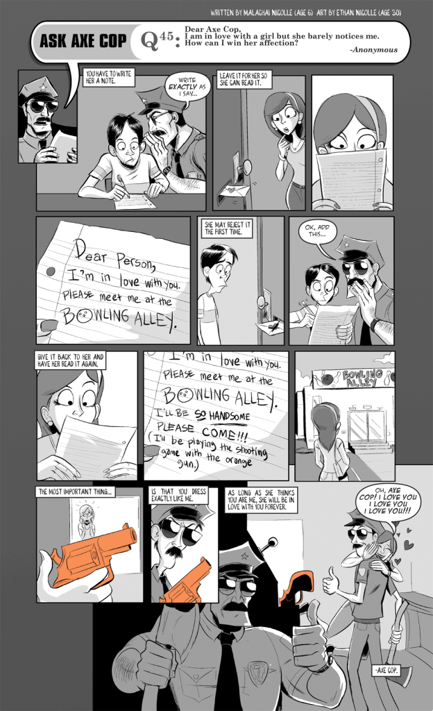 Ask Axe Cop #45 - AXE COP