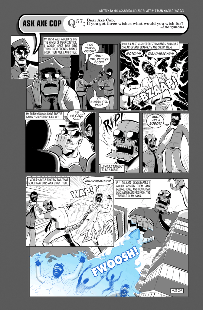 Ask Axe Cop #57 - AXE COP