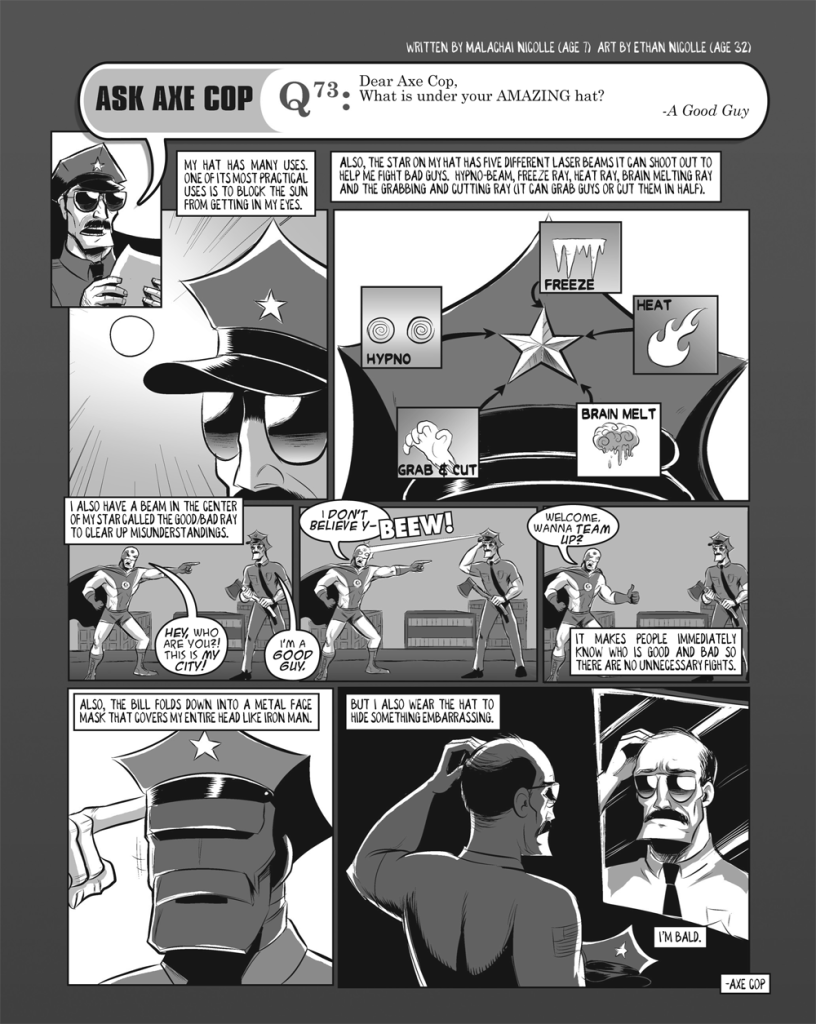 Ask Axe Cop #73 - AXE COP