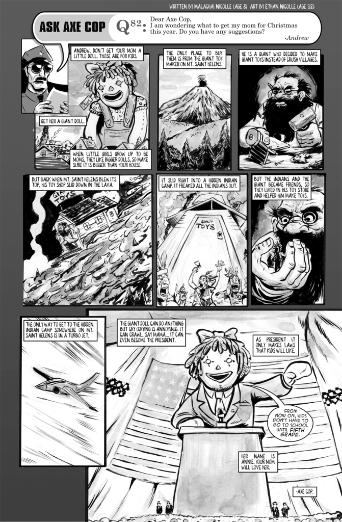 Ask Axe Cop #82 - AXE COP