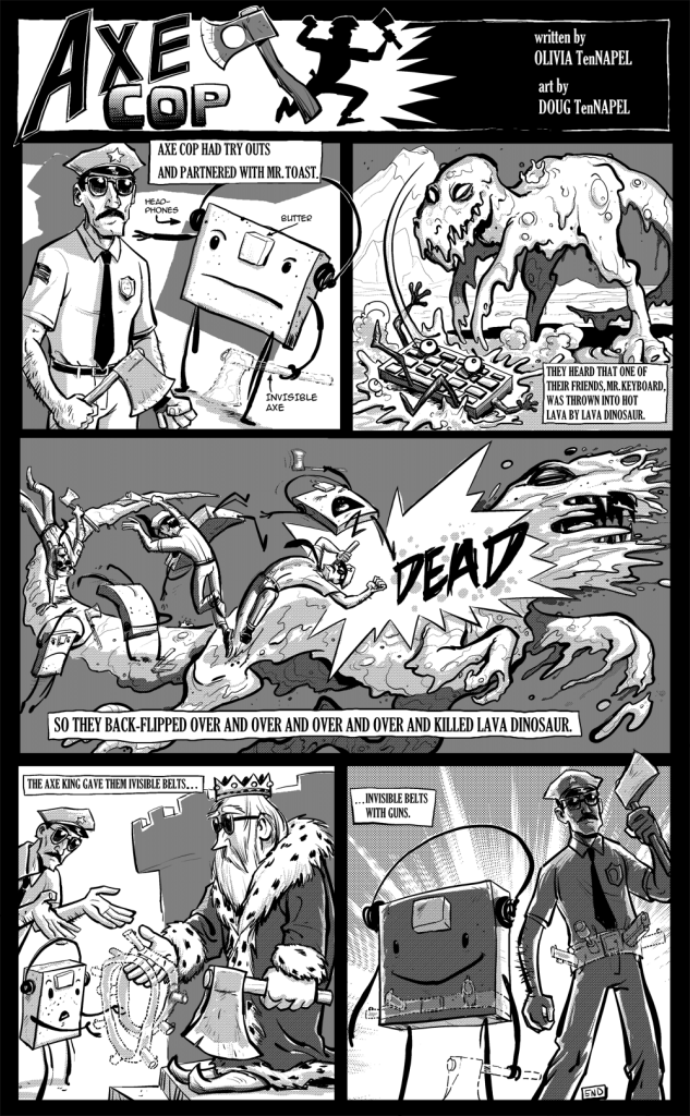 Axe Cop Guset Episode #13 - AXE COP