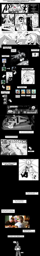 Axe Cop Guest Episode #23 - AXE COP