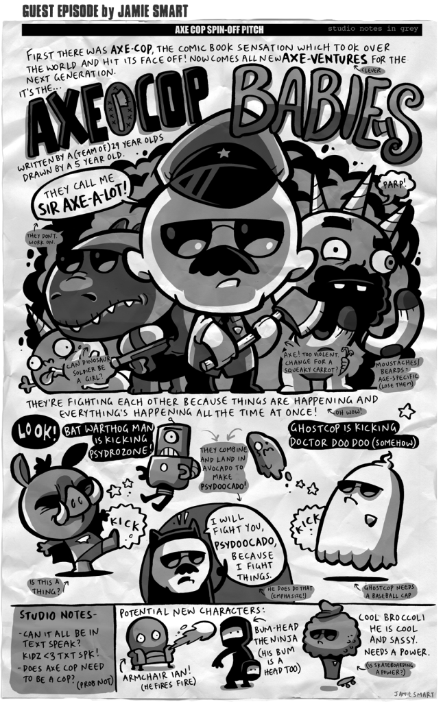 Axe Cop Guest Episode #30 - AXE COP