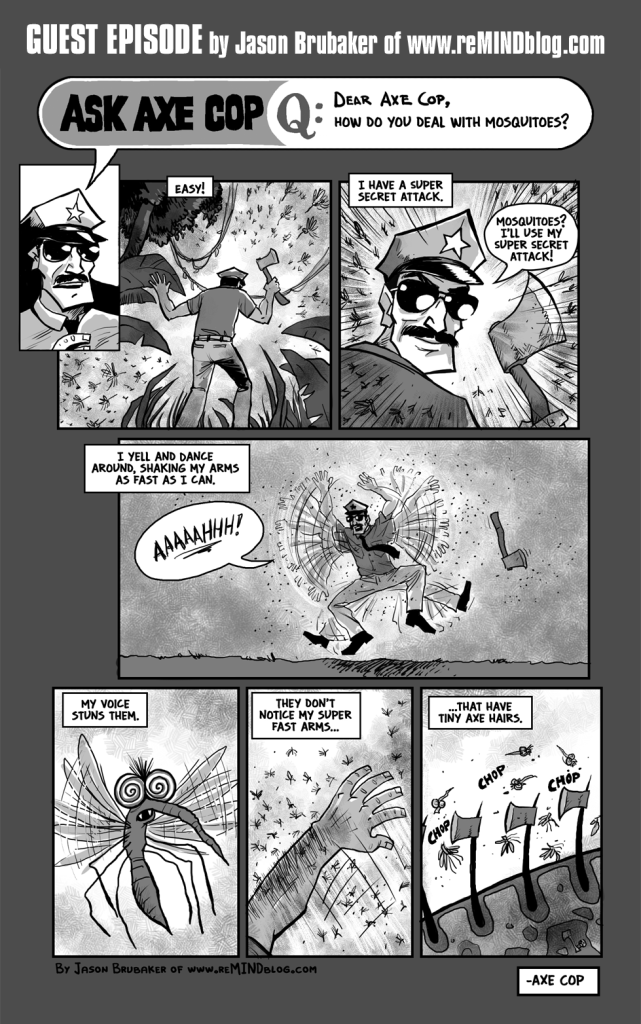Axe Cop Guest Episode #4 - AXE COP