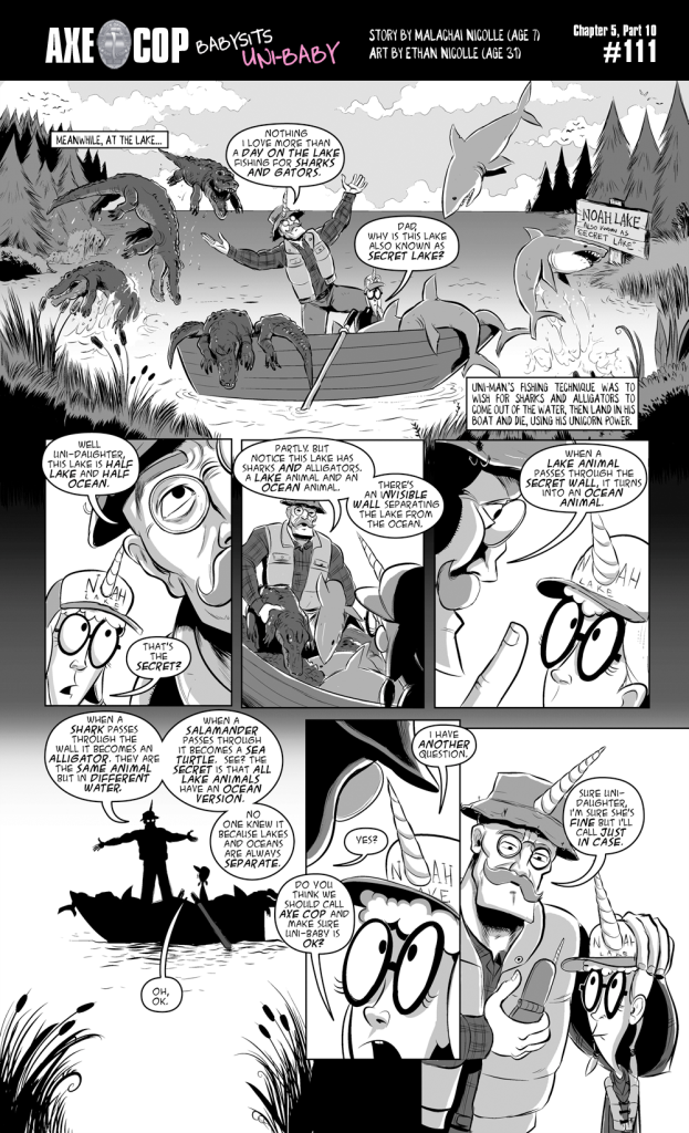 Episode 111 - AXE COP