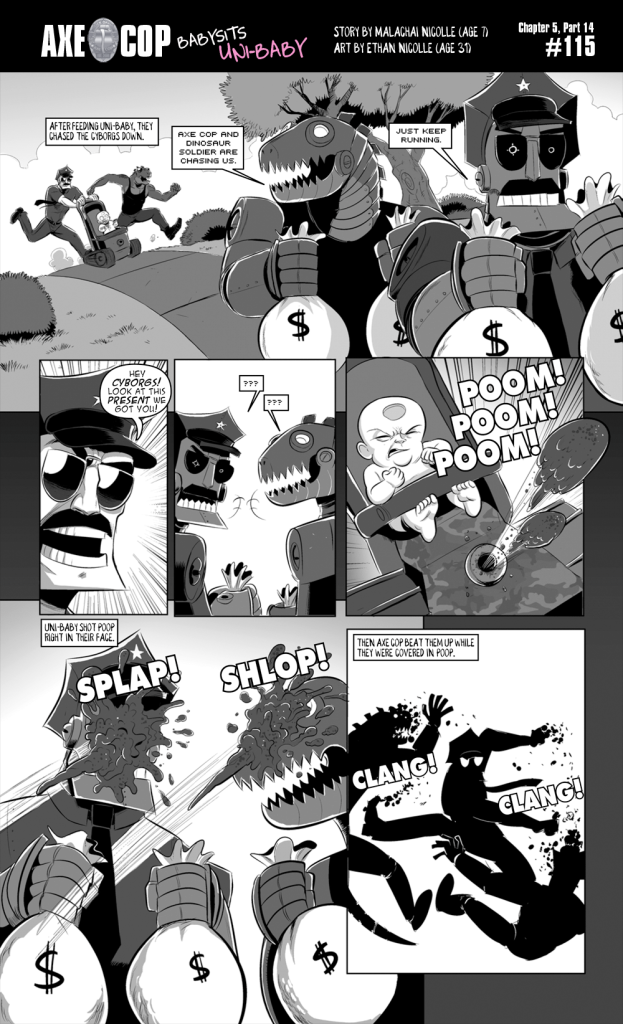 Episode 115 - AXE COP