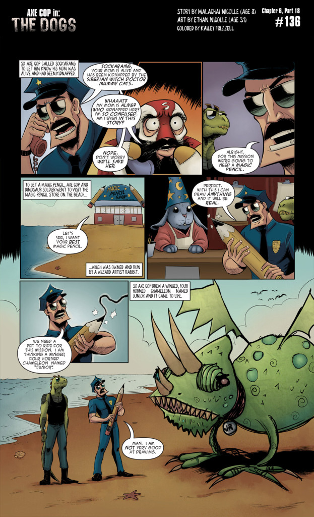 Episode 136 - AXE COP