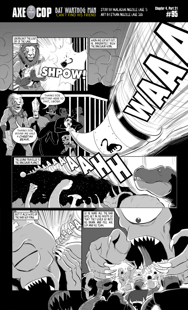 Episode 95 - AXE COP